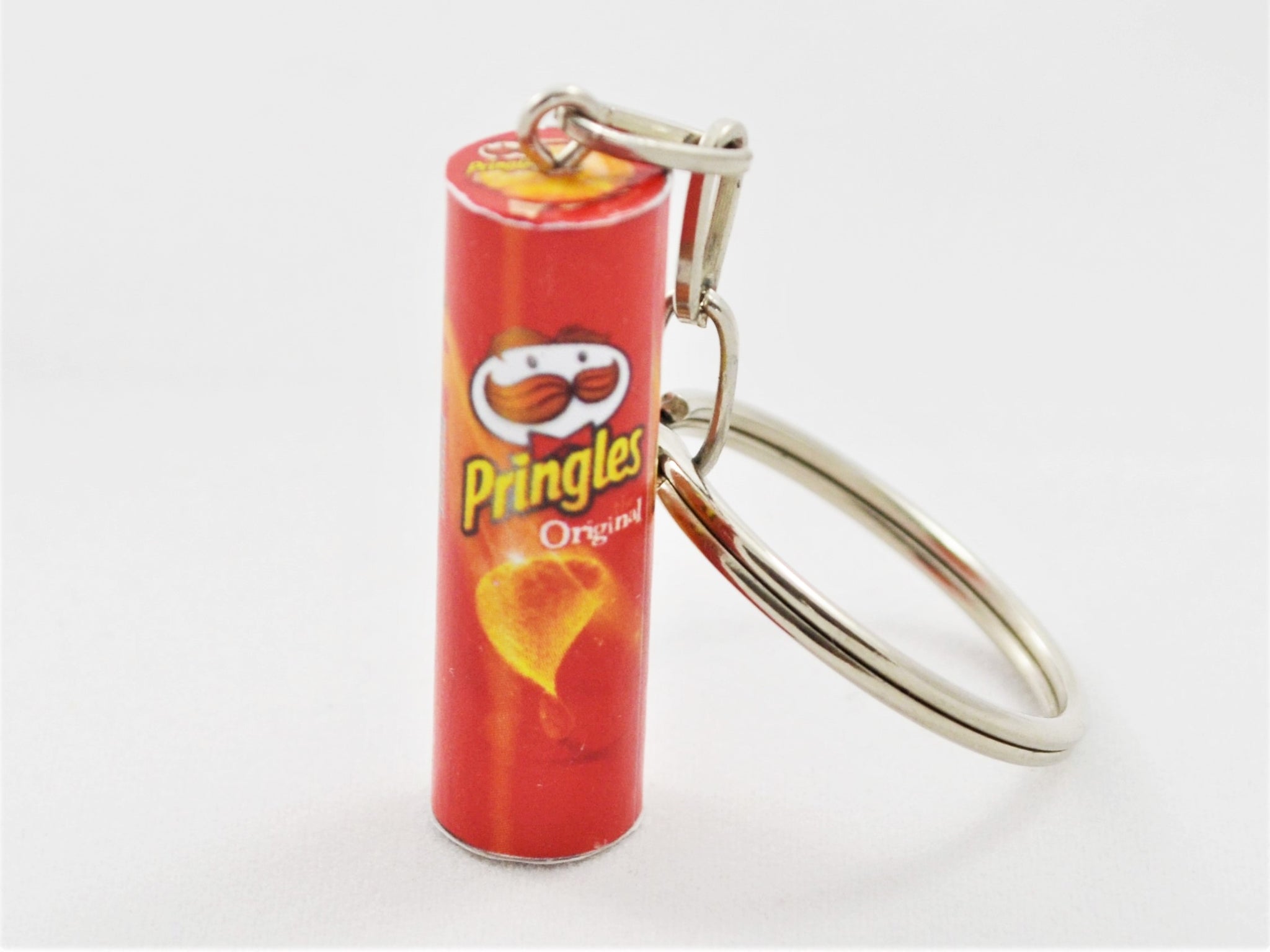 Pringles (original) keyring – Cheeky Little Monkeys Jewellery